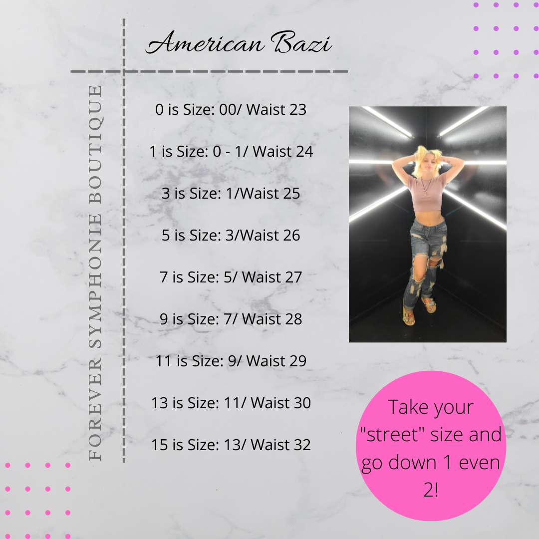 verve ami size chart